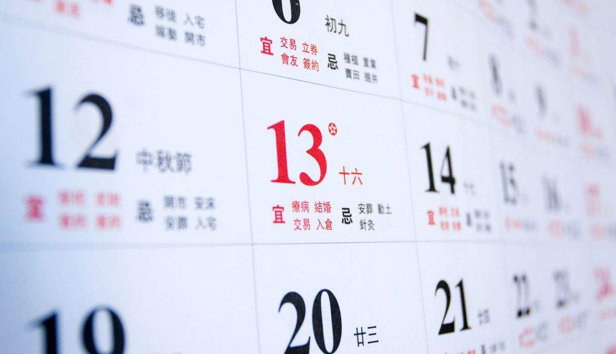 Cómo funciona el calendario chino