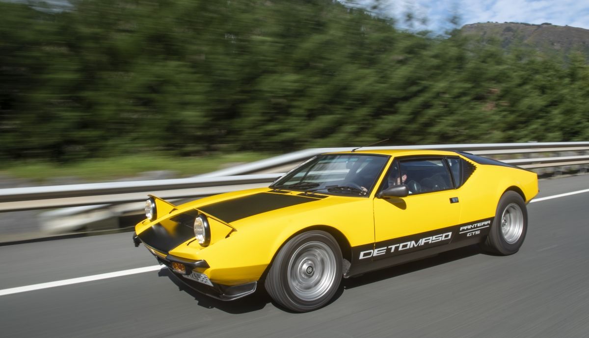 De Tomaso Pantera GTS, nos subimos al deportivo