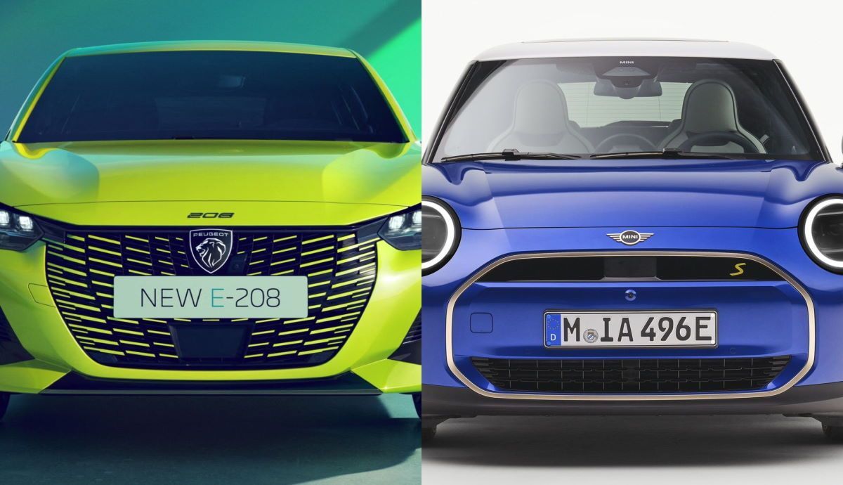Peugeot e-208 vs nuevo Mini: ¿el mejor utilitario del año?