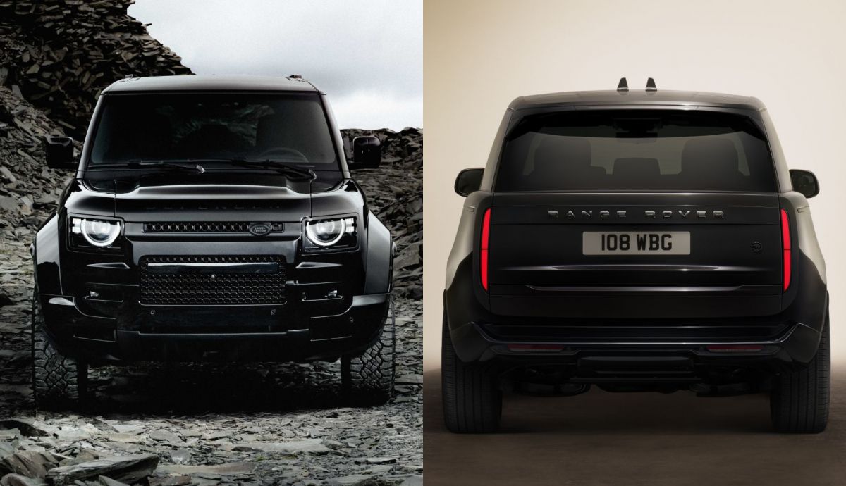 Nuevas ediciones Black para Range Rover SV y Defender OCTA