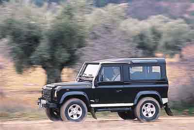 Land Rover Defender Black