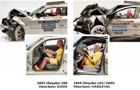 Chrysler 300 choque