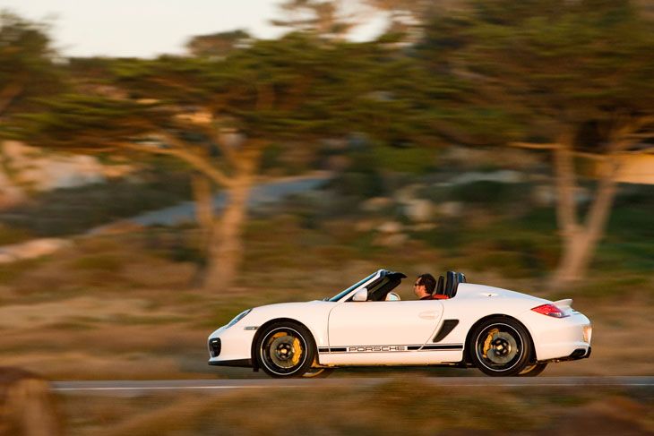 Porsche Boxster Spyder Contacto