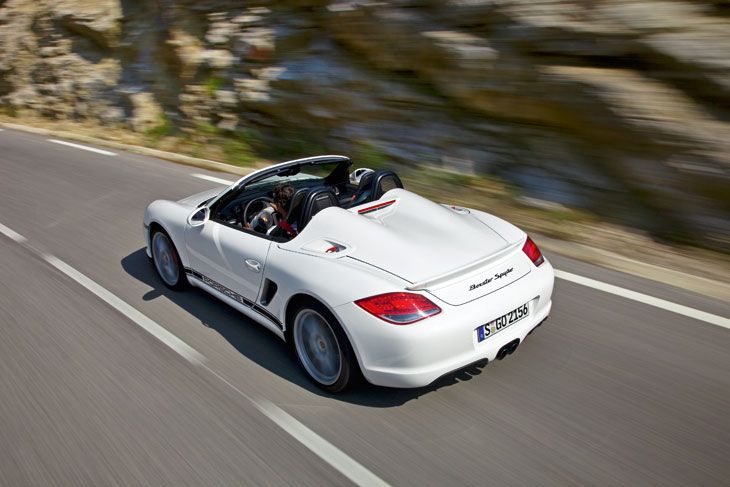 Porsche Boxster Spyder Contacto