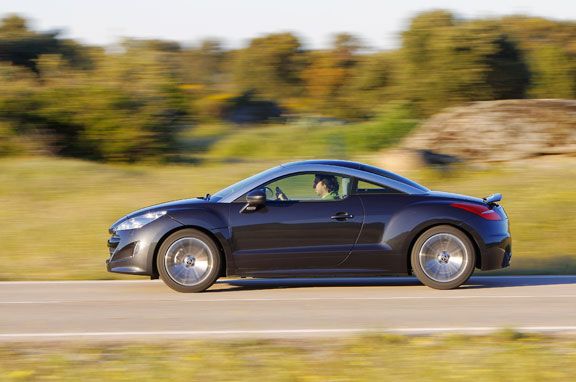 Peugeot RCZ, la prueba