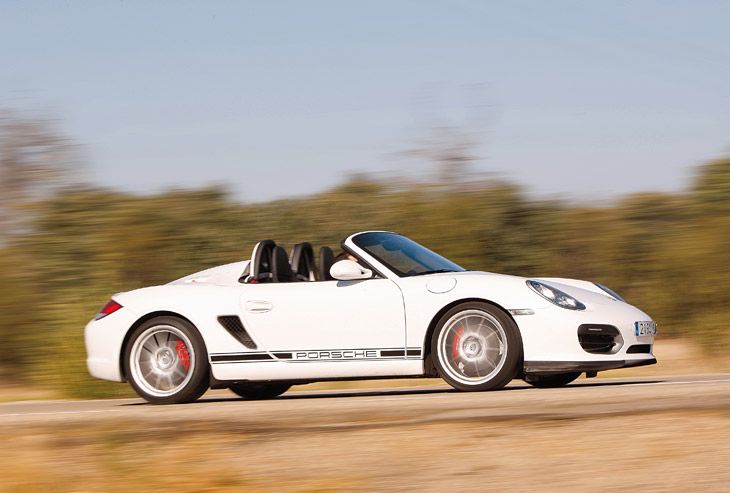 Porsche Boxster Spyder, la prueba