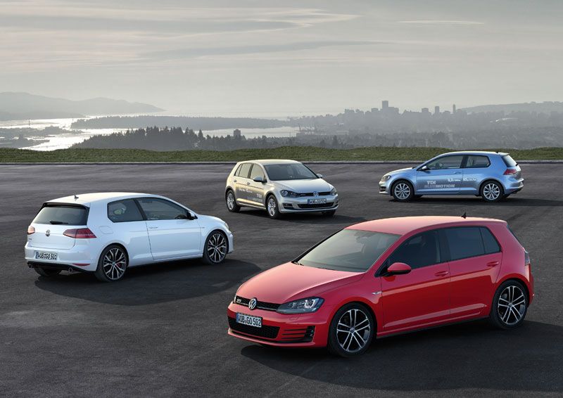 Volkswagen Golf Bluemotion y Golf Variant Concept R Line