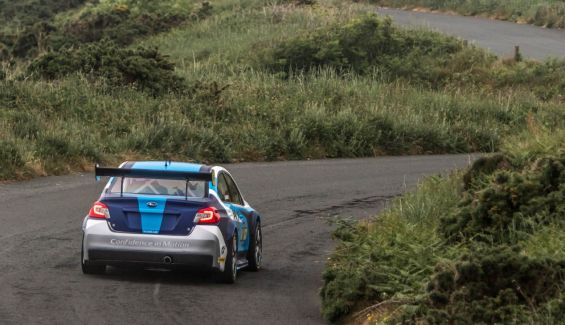 Subaru WRX STI Time Attack, récord en la Isla de Man