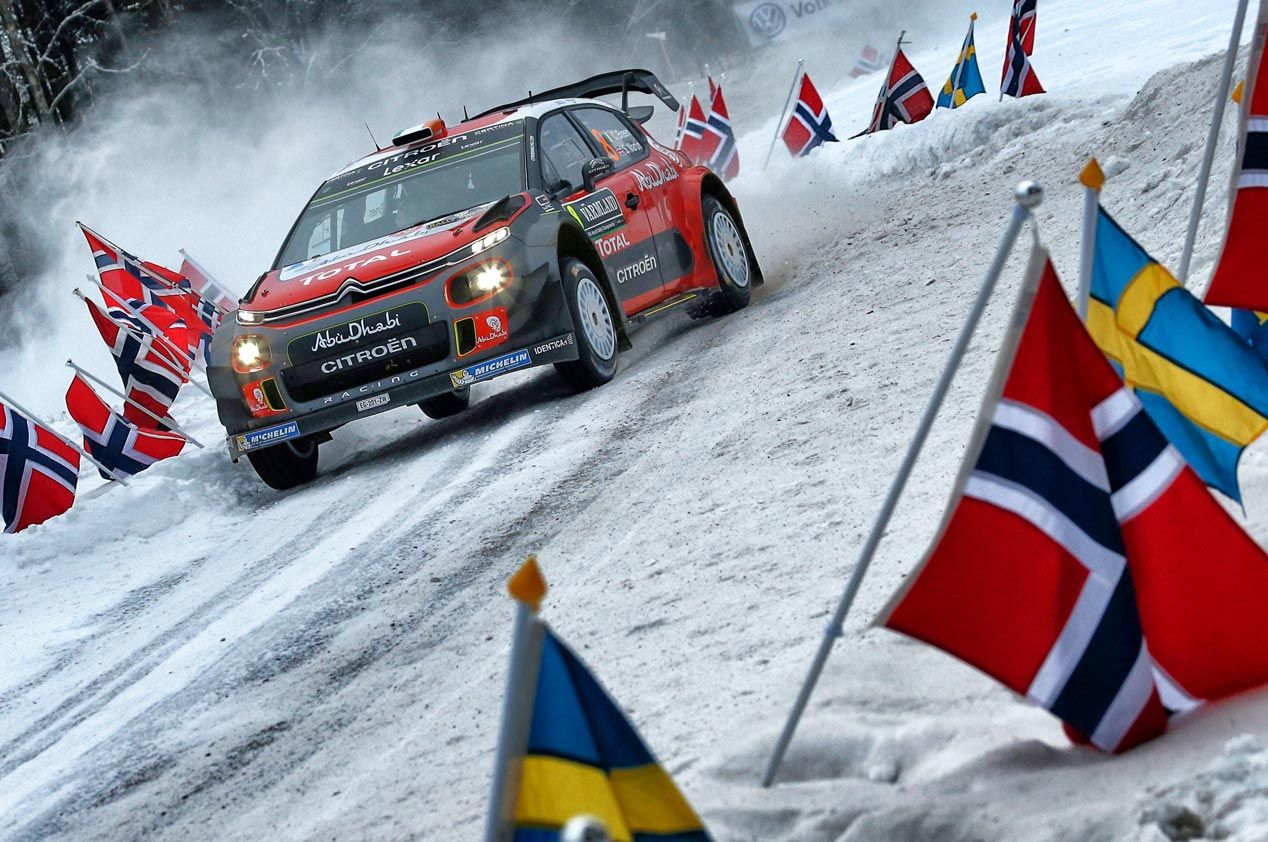 Las mejores imágenes de Citroën en el Rally de Suecia 2017