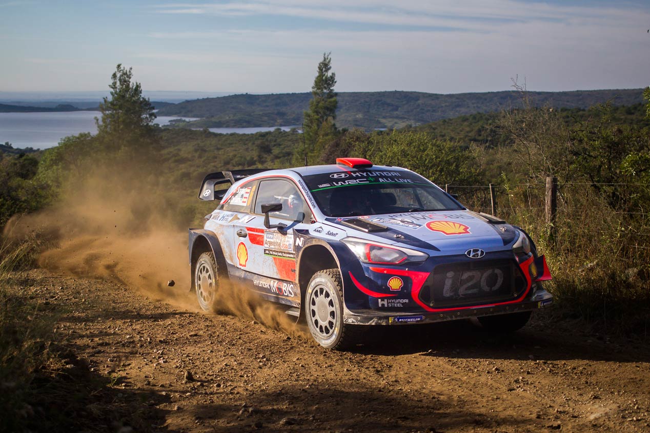 Las mejores imágenes de Hyundai en el Rally de Argentina 2018