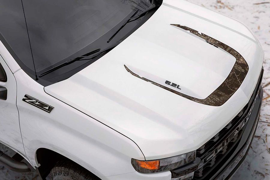 Chevrolet Silverado Realtree Edition 2021, camuflaje discreto